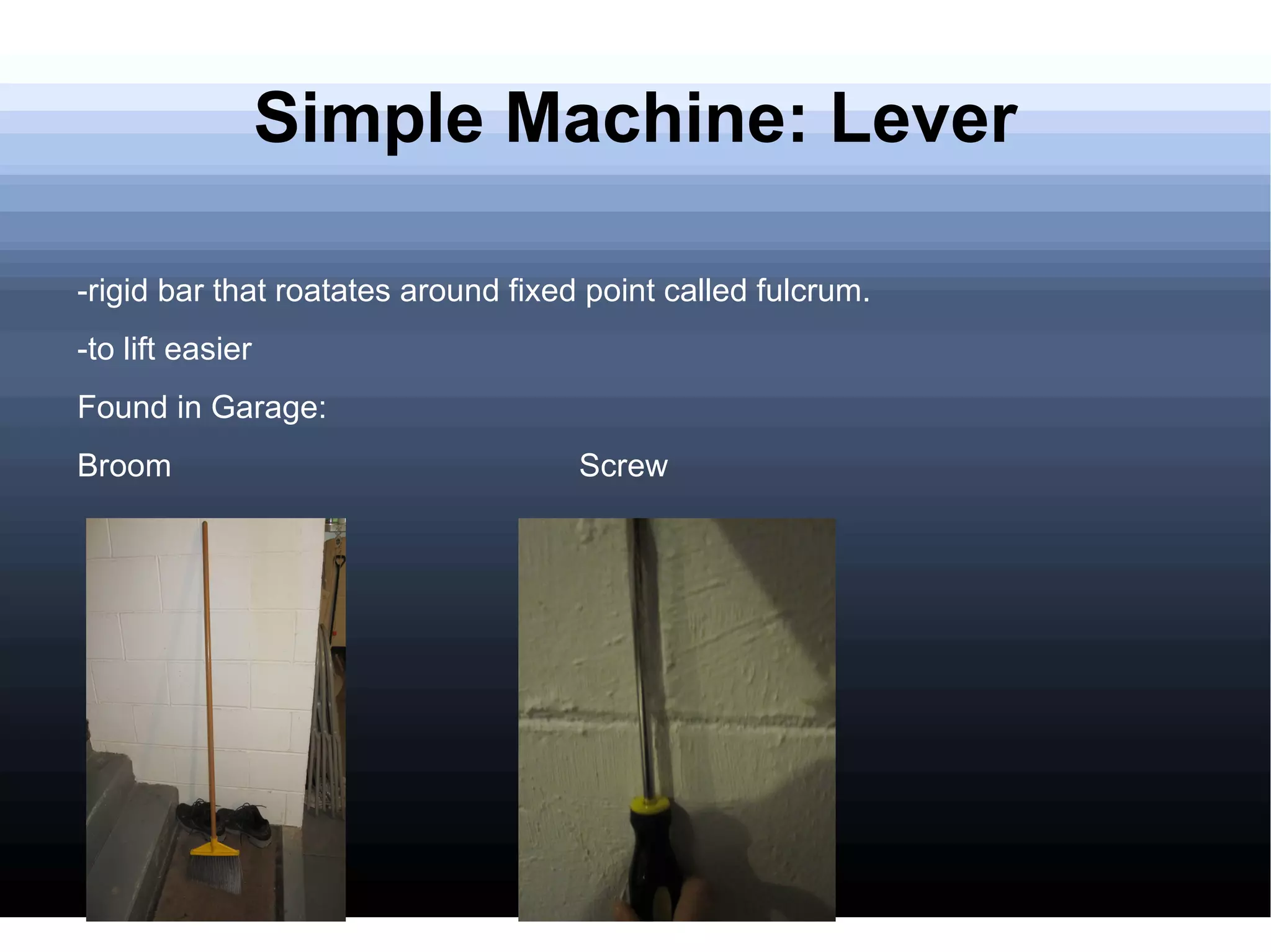 Simple Machine Ppt | ODP