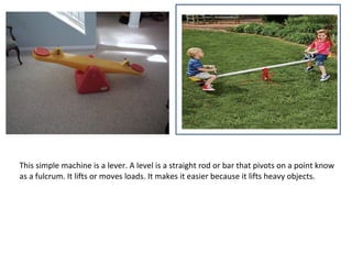 Simple machine report damian shane caleb | PPT