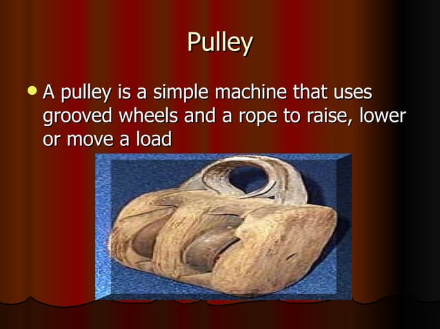 Simple Machines | PPS