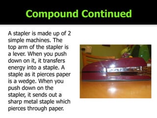 Simple machines | PPTX | Weightlifting | Sports