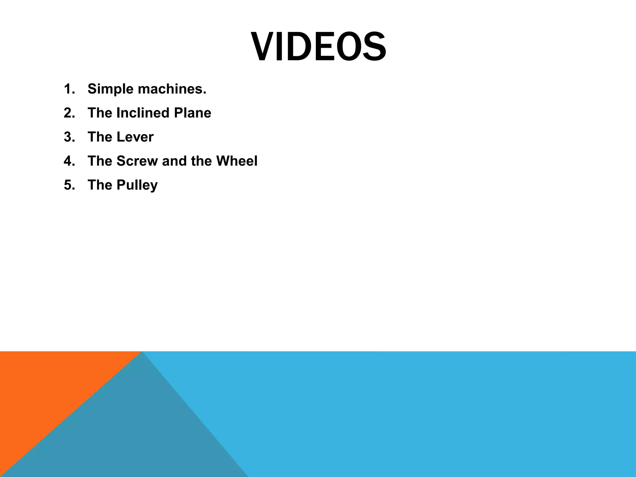 Simple machines | PPT