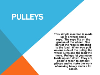 Simple machines | PPT
