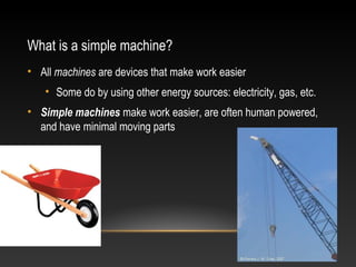 Simple machines | PPT