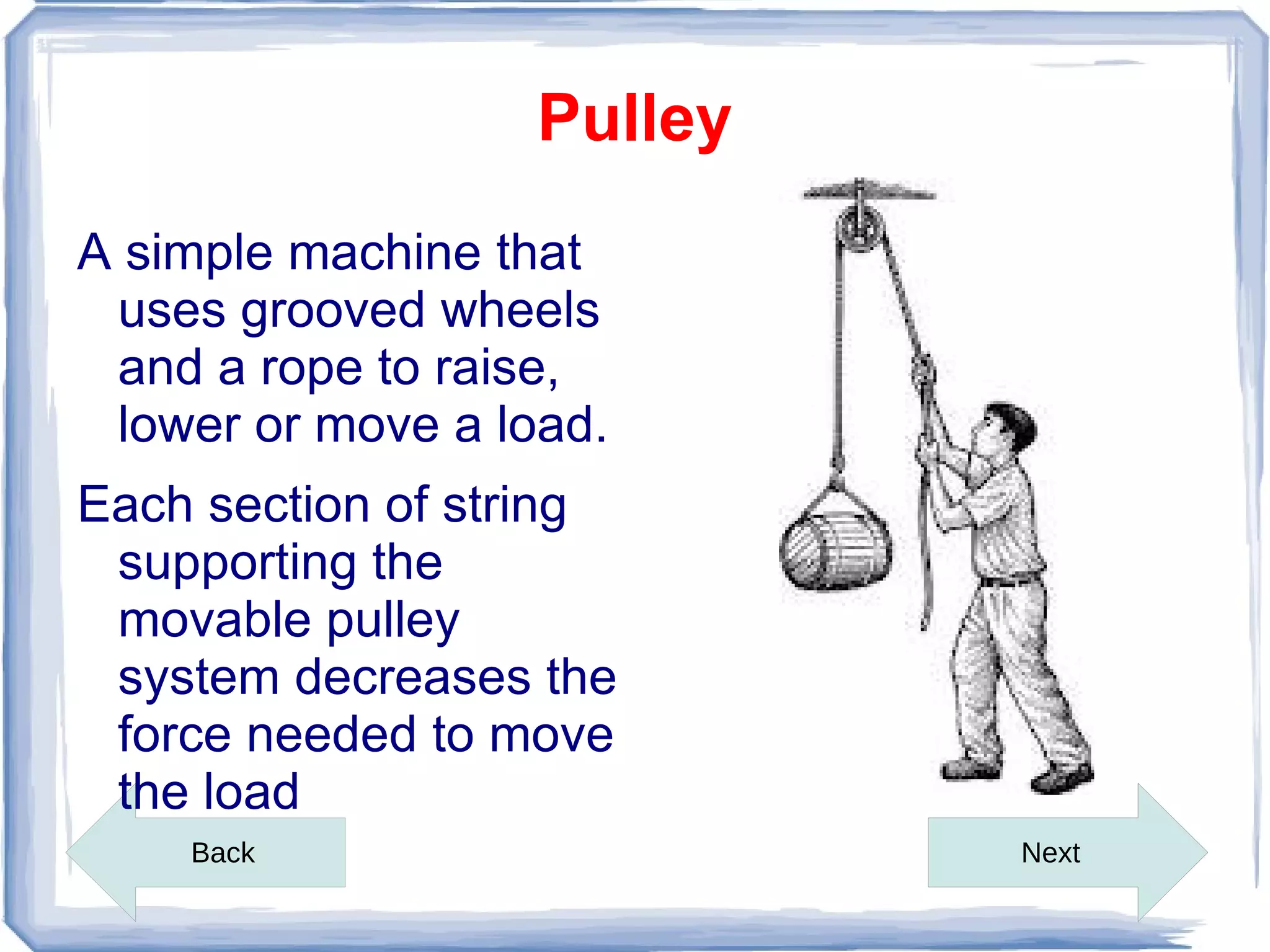 Simple machines | ODP