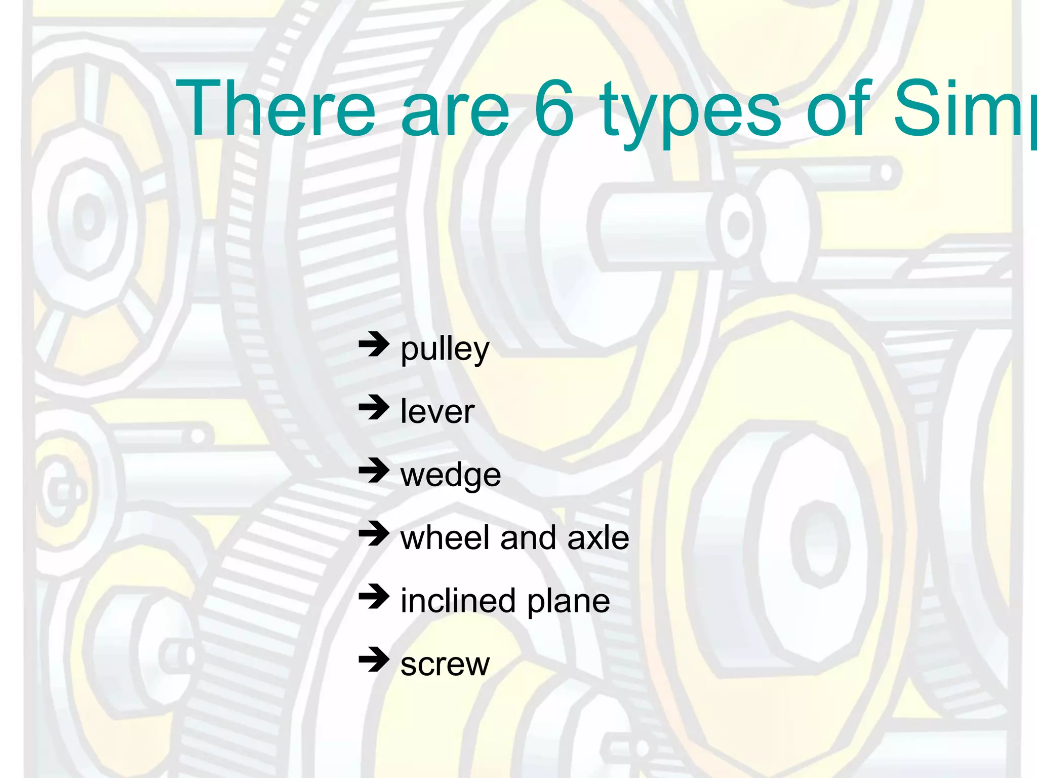 Simple machines | PPT