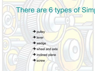 Simple machines | PPT