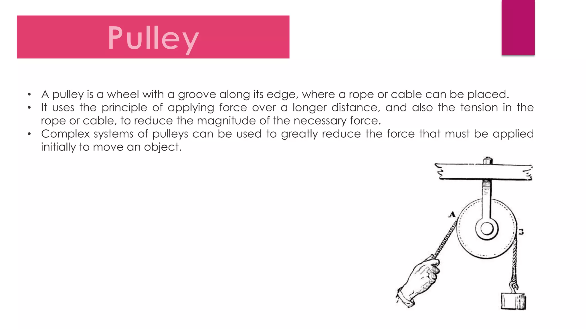 Simple machines | PPTX