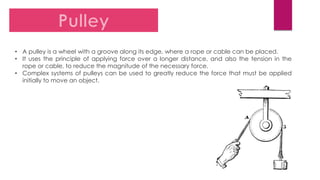 Simple machines | PPTX
