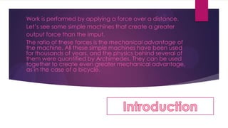 Simple machines | PPTX