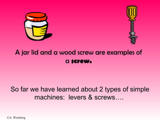 Simple machines | PPS