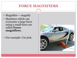 Simple machines by Saliha Rais, for grade 5. | PPTX