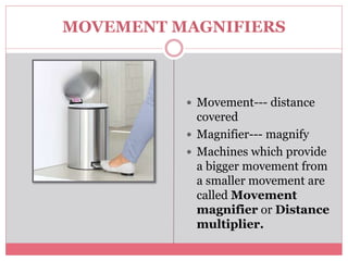 Simple machines by Saliha Rais, for grade 5. | PPTX