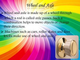 Simple machines for grade 4 | PPTX