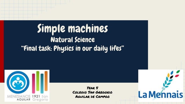 Simple machines (Task) | PPT