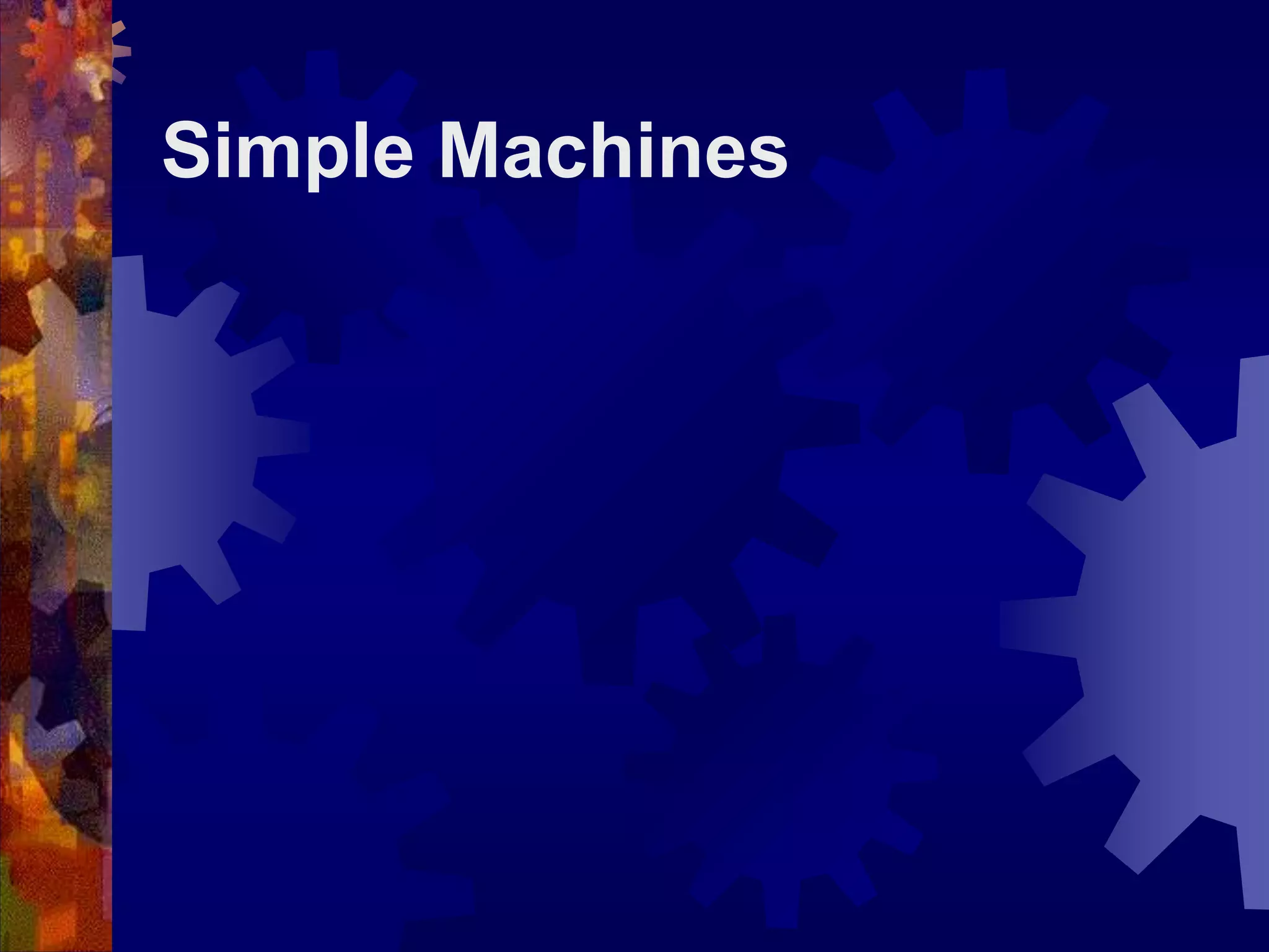 Simple machines | PPT