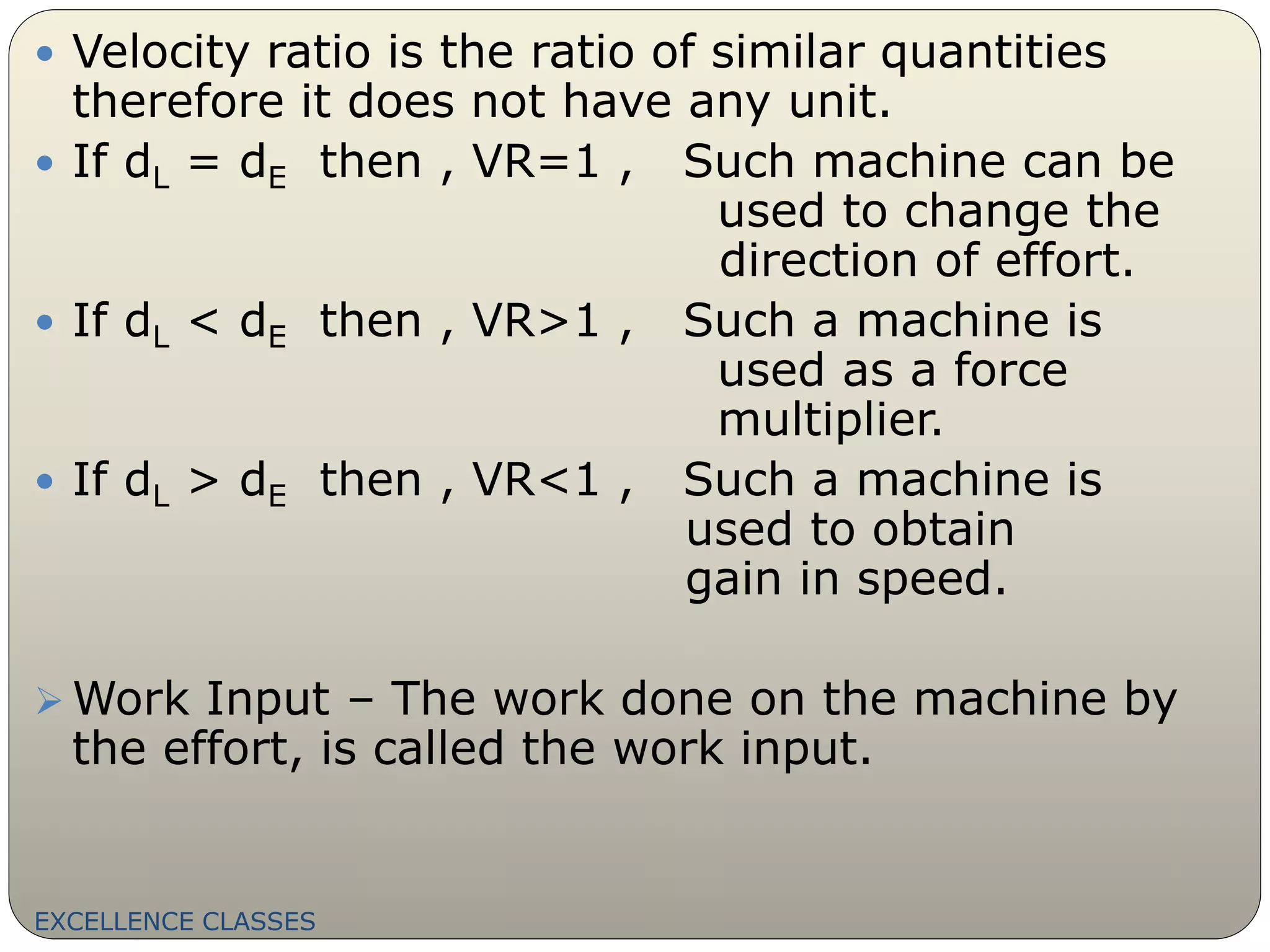 Simple machines Class X ICSE | PPTX
