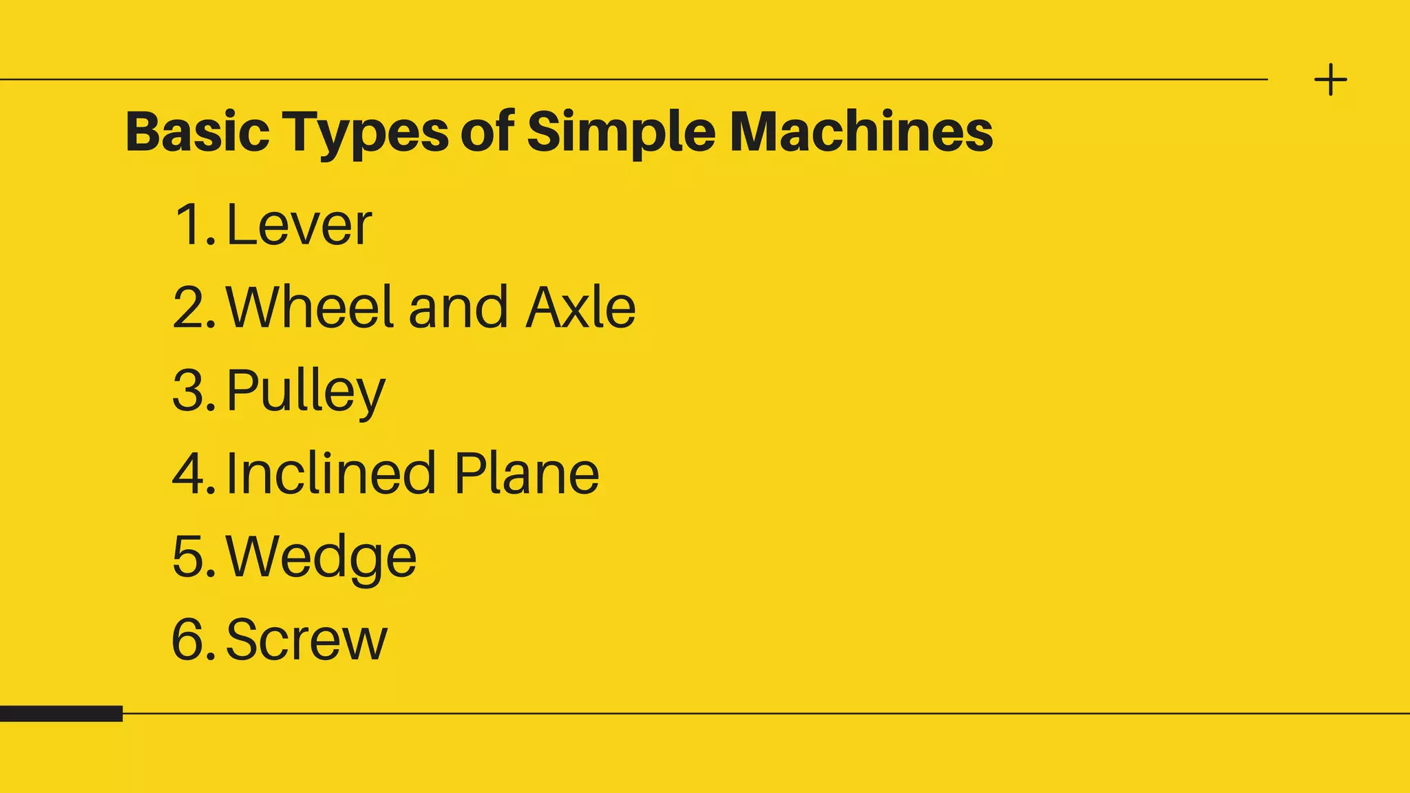 Simple Machines | PDF