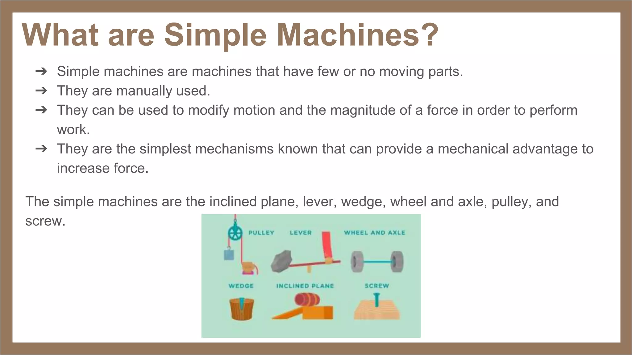 Simple Machines | PPT