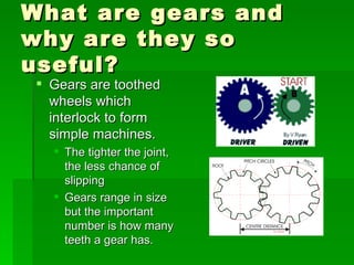 Simple machines and gears | PPT
