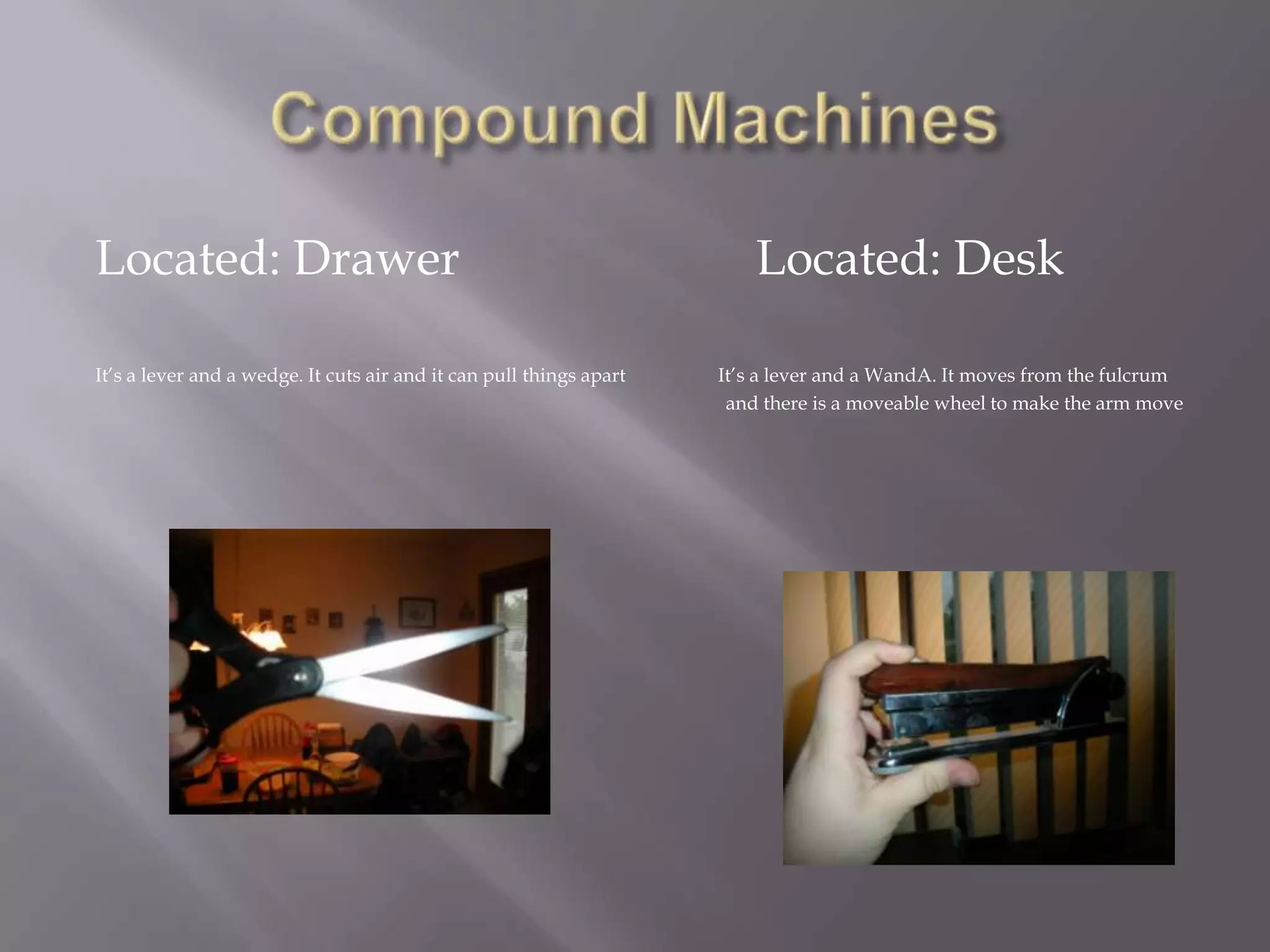 Simple machine scavenger hunt | PPT