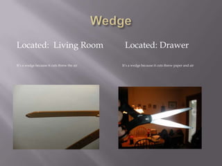 Simple machine scavenger hunt | PPT