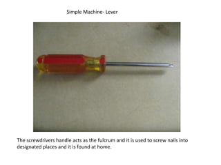 Simple machines final | PPT