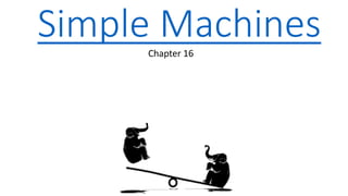Simple machines PowerPoint - Mr. Tieken (4th Grade Science) | PPTX