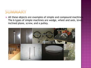 Simple machines powerpoint | PPTX