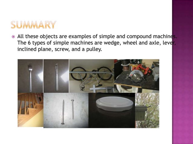 Simple machines powerpoint | PPTX