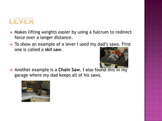 Simple machines powerpoint | PPTX