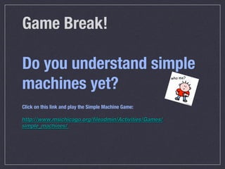 Simple machines power point | PDF