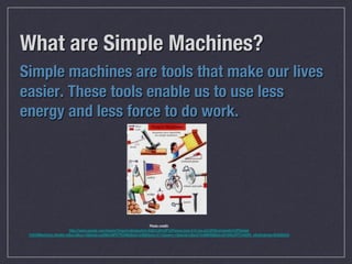 Simple machines power point | PDF