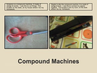 Simple machines scavenger haunt | PPT