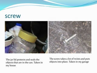 Simple machines scavenger hunt | PPTX