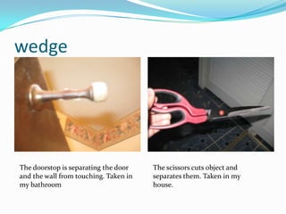 Simple machines scavenger hunt | PPTX