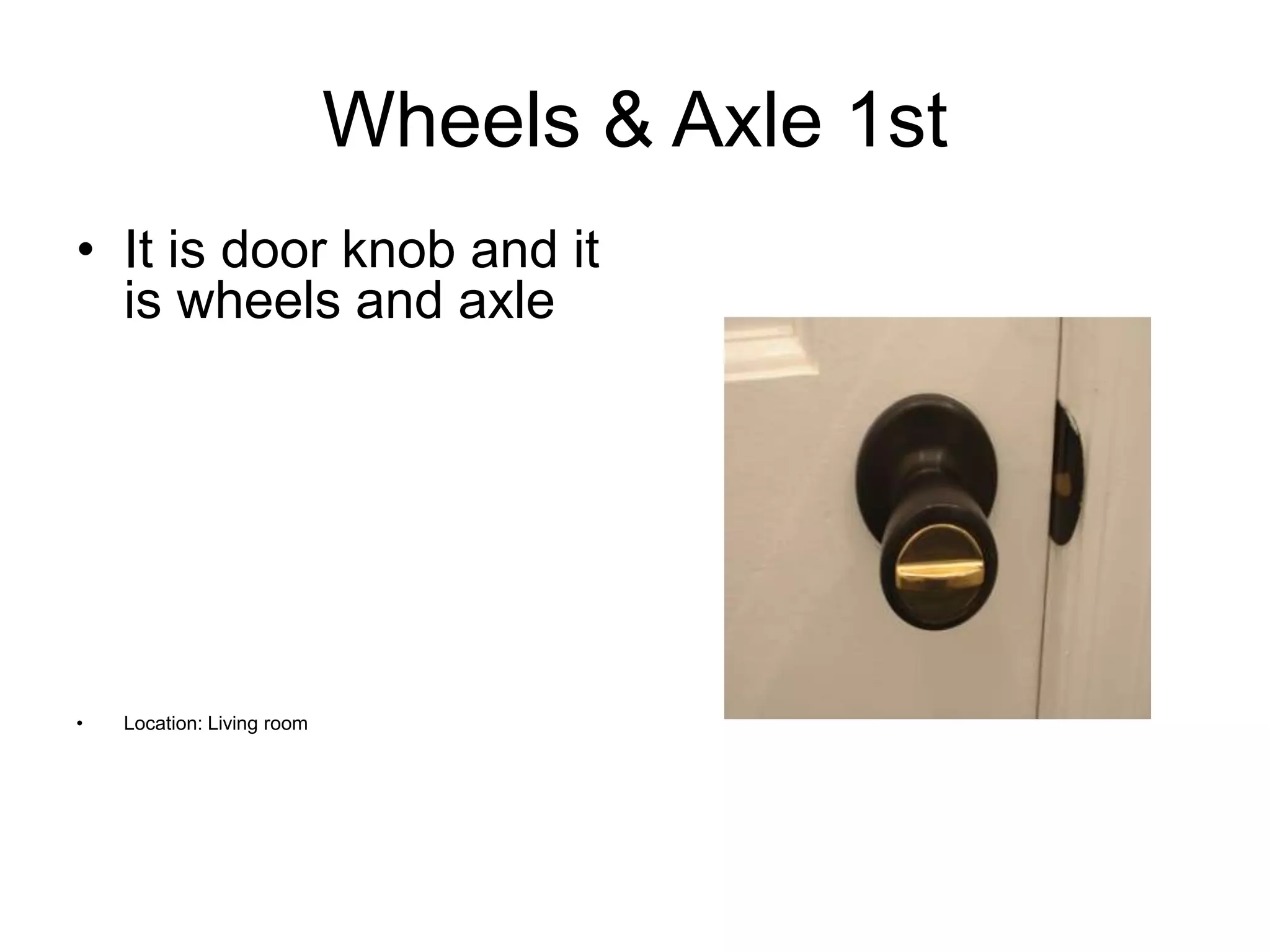 Simple machines scavenger hunt | PPT