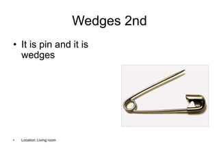 Simple machines scavenger hunt | PPT