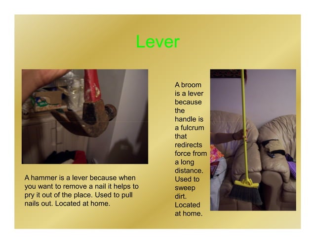 Simple machines scavenger hunt | PPT