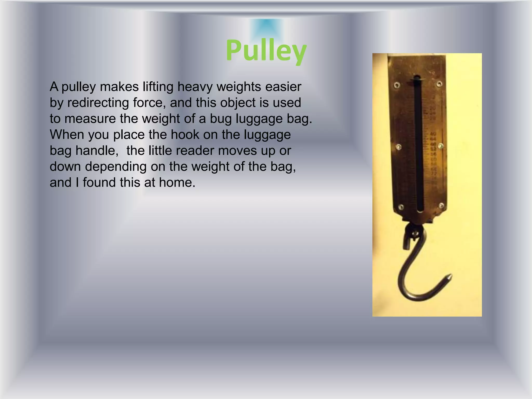 Simple machines scavenger hunt | PPT