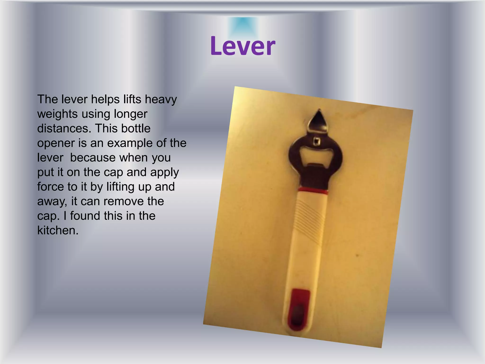 Simple machines scavenger hunt | PPT