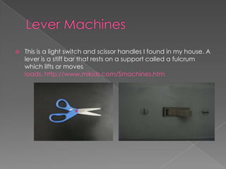 Simple Machines Scavenger Hunt | PPTX