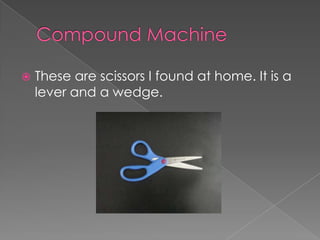 Simple Machines Scavenger Hunt | PPT