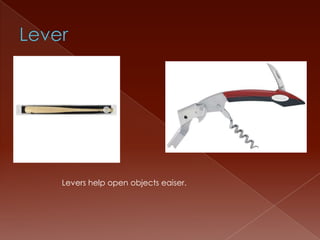 Simple machines scavenger hunt | PPT