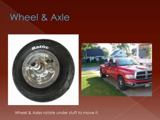 Simple machines scavenger hunt | PPT