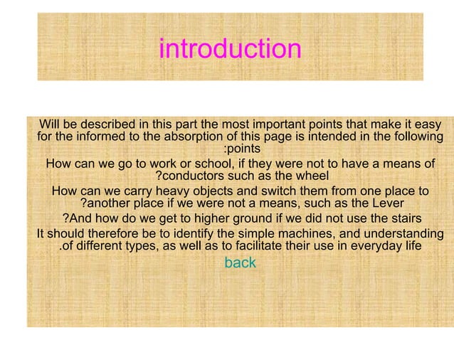 Simple Machines Web Quest | PPT