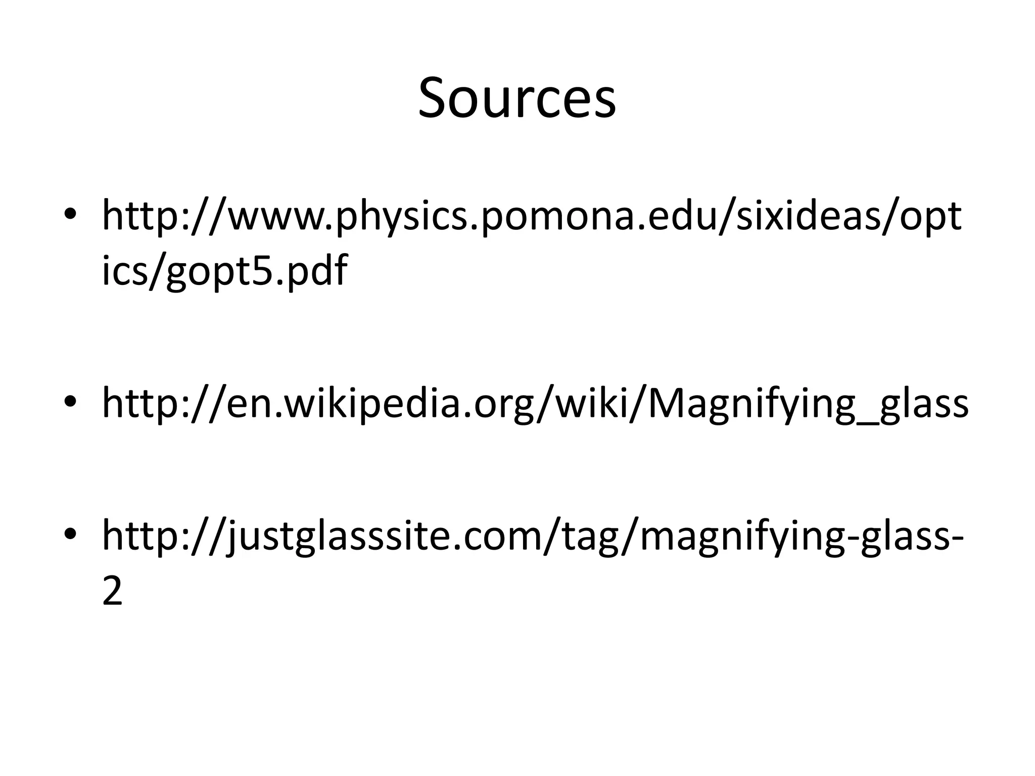 Simple magnifier | PPTX