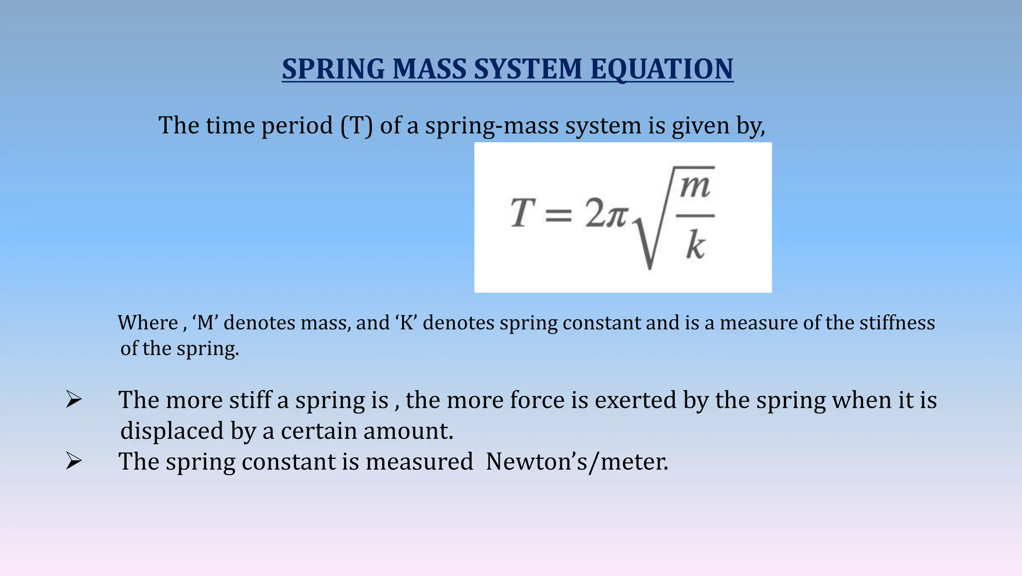 Simple mass spring system^JDamped vibration.pptx