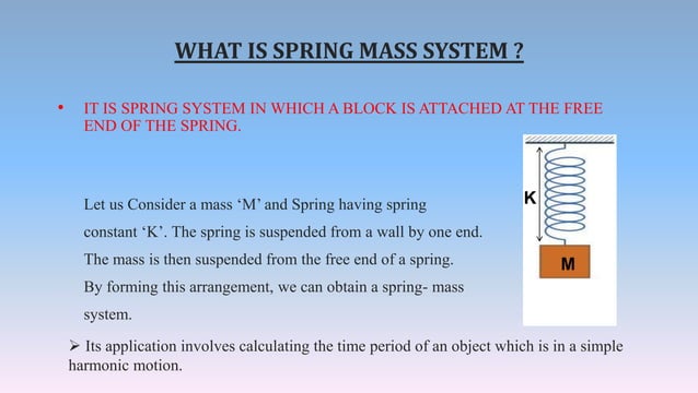 Simple mass spring system^JDamped vibration.pptx