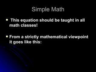 Simple math | PPT