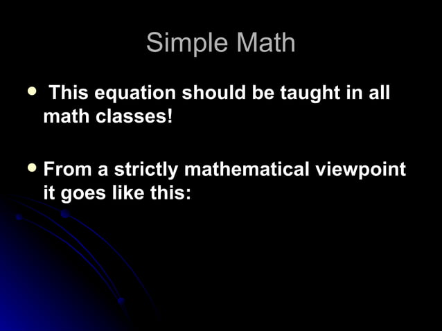 Simple math | PPT